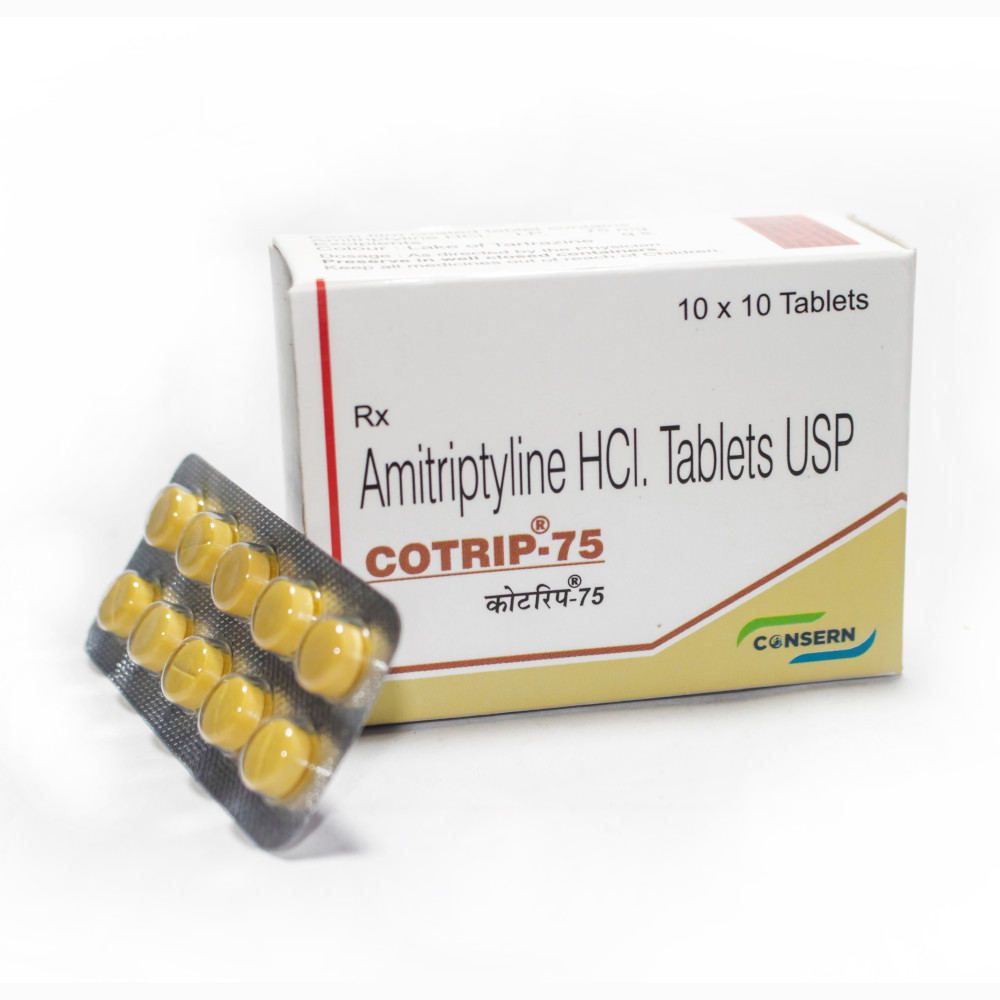 Cotrip 75mg (Amitriptyline Hydrochloride Tablets USP) - Generics WOW