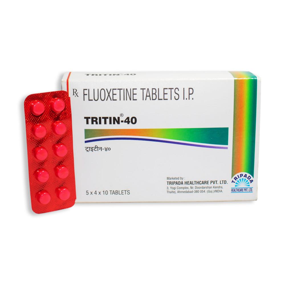 Tritin 40mg (Fluoxetine Tablets IP) - Generics WOW